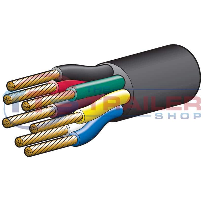 Narva 7 Core Trailer Cable 10A - The Trailer Shop
