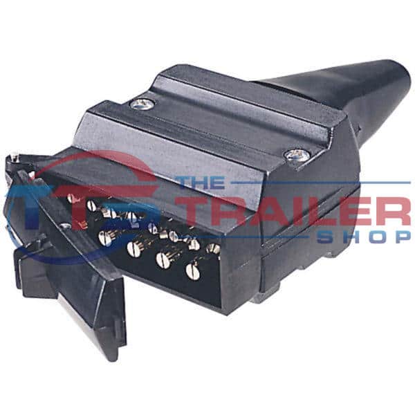 Narva 12 Pin Flat Plastic Plug - The Trailer Shop