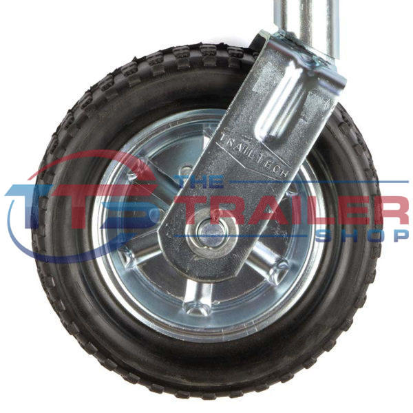 AL-KO Premium 8" Jockey Wheel With Vertical Locking Pin Swivel Bracket ...