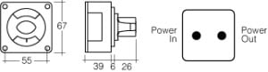 Battery Master Switch With Removeable Key Narva - The Trailer Shop