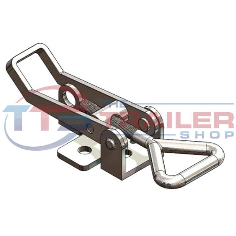 Over Centre Latch & Hook Zinc Plated - Small - The Trailer Shop