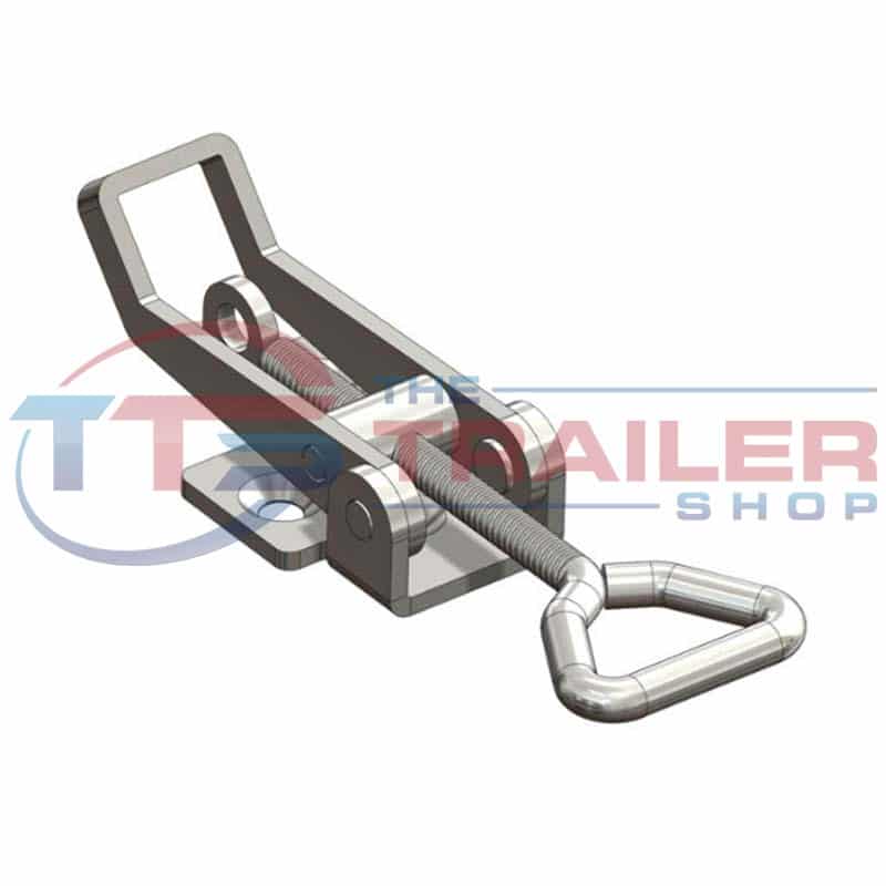Over Centre Latch & Hook Zinc Plated - Medium - The Trailer Shop