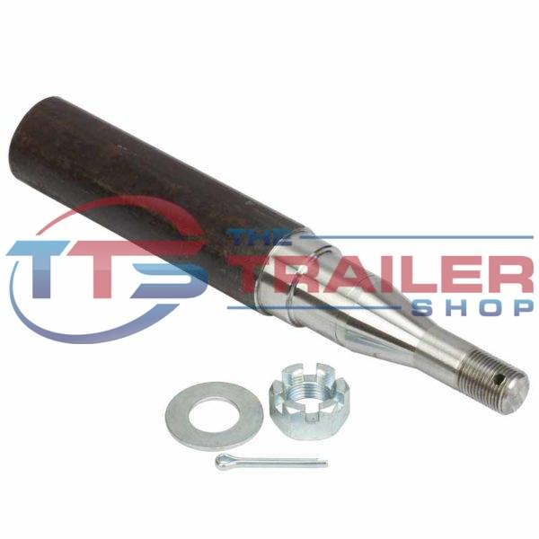Stub Axle 39mm Round x 250mm LM (Holden) Turned - The Trailer Shop