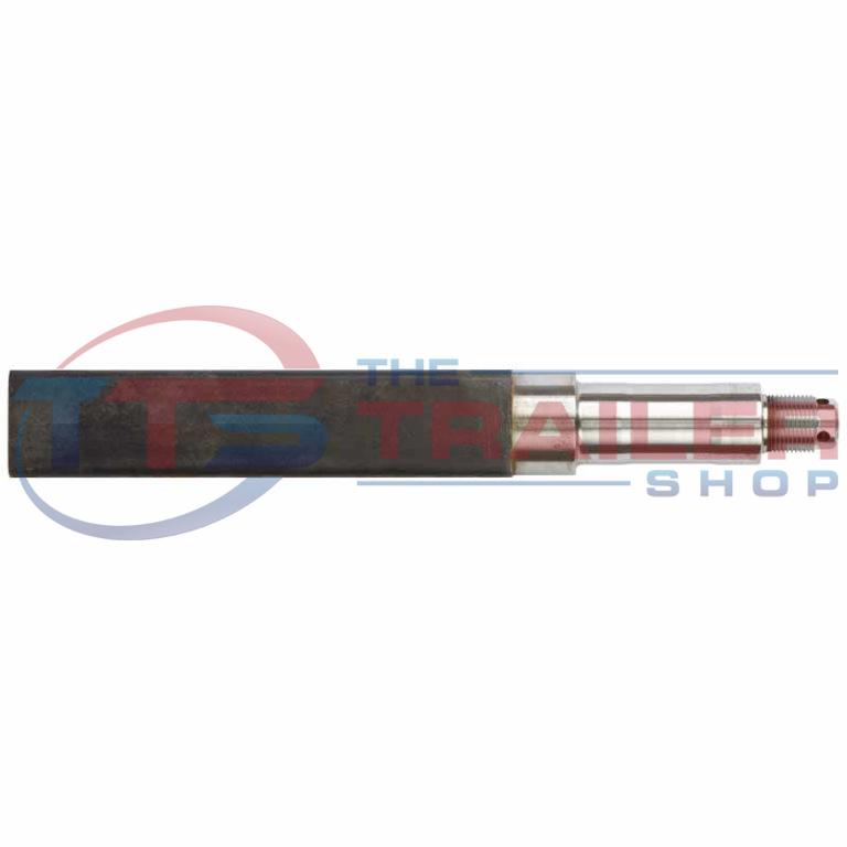 Stub Axle 45mm Square x 350mm Parallel (Ford) Turned - The Trailer Shop