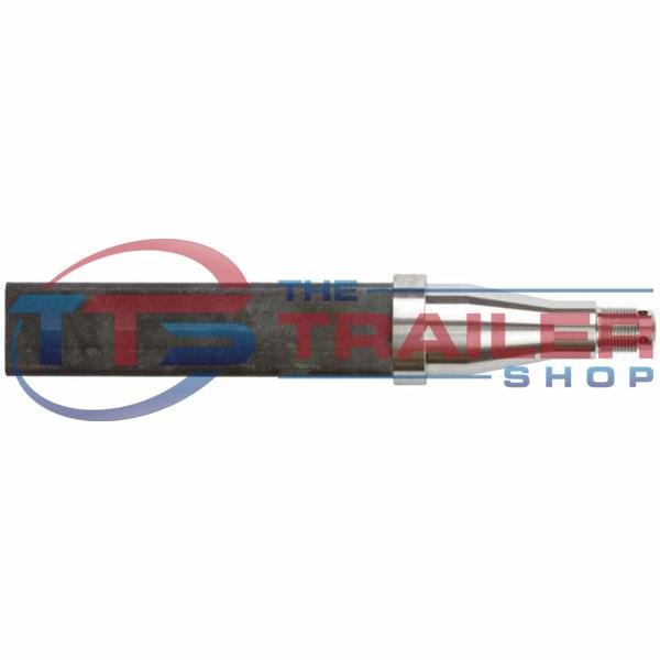 Stub Axle 50mm Square x 350mm AL-KO 2 Tonne Turned - The Trailer Shop