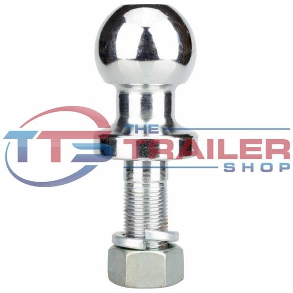 50mm Towball 3.5t - 7/8" Shank - 50mm High Rise - The Trailer Shop