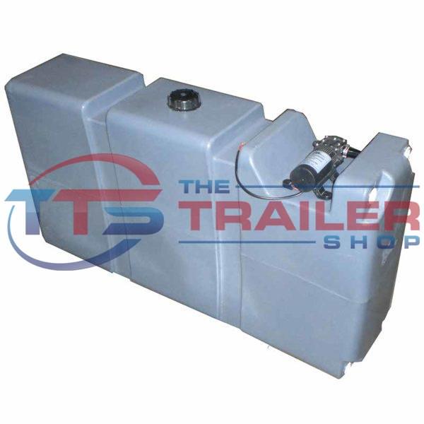 76L Long Poly Water Tank with Pump PRV80L-P - The Trailer Shop