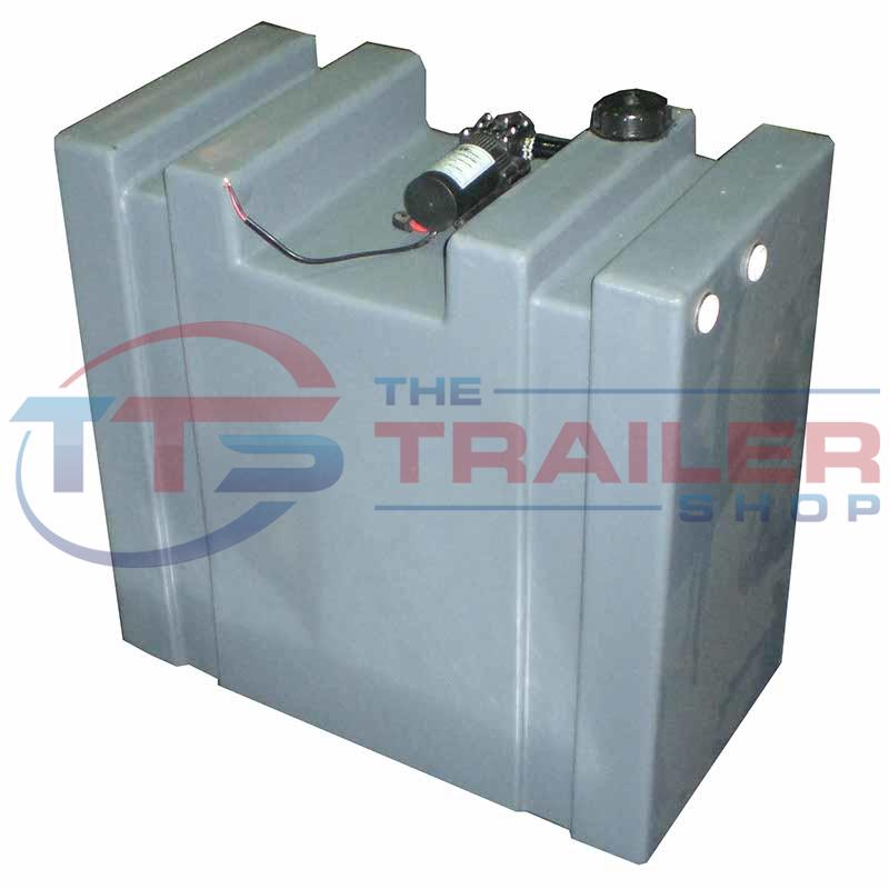 85L Upright Poly Water Tank with Pump PRV90-P - The Trailer Shop