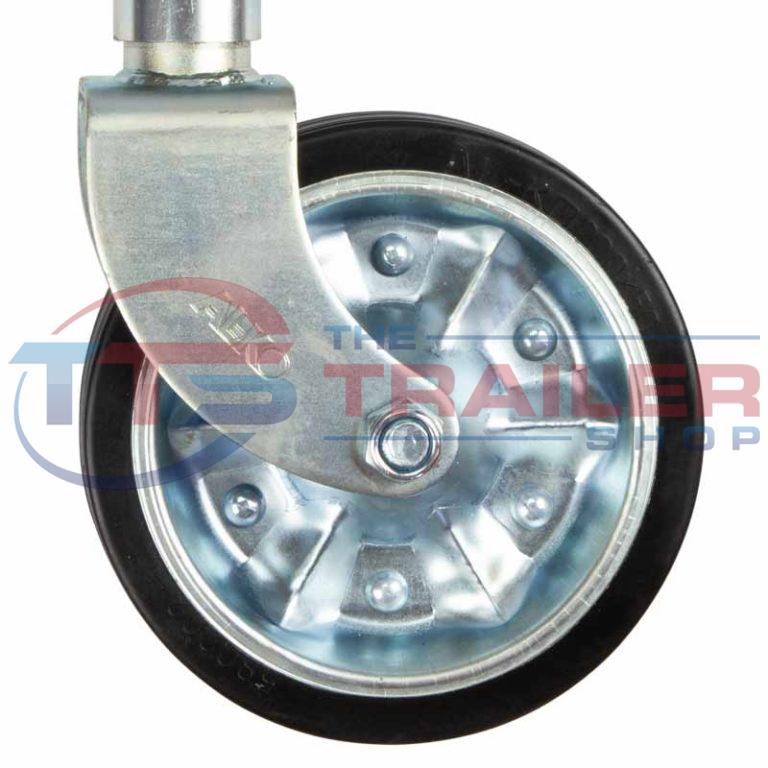 AL-KO Premium 8" Jockey Wheel With Vertical Locking Pin Swivel Bracket ...