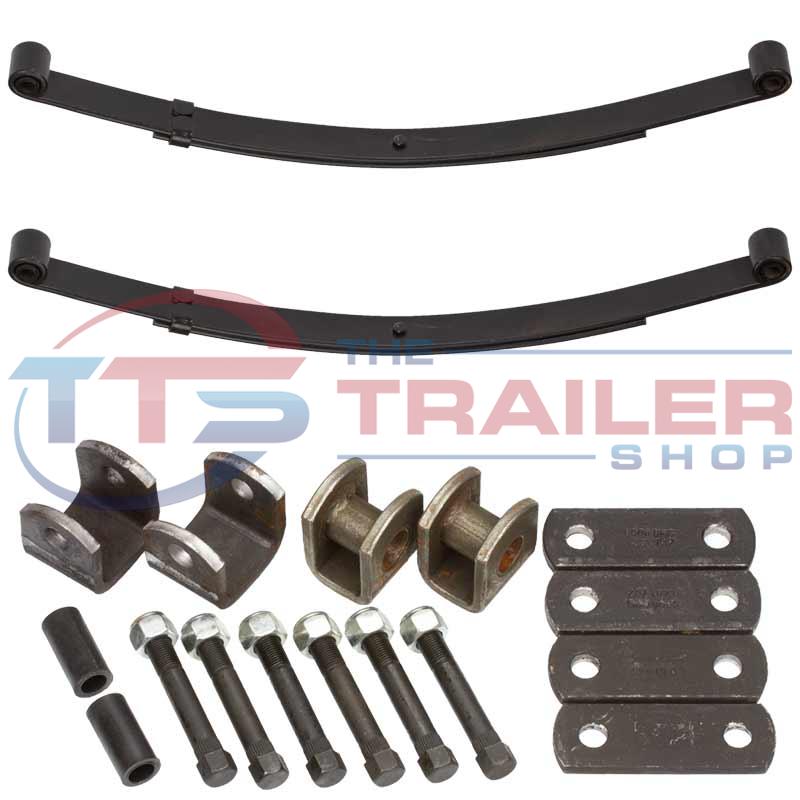 AL-KO 6 Leaf Shackle Spring Kit - The Trailer Shop