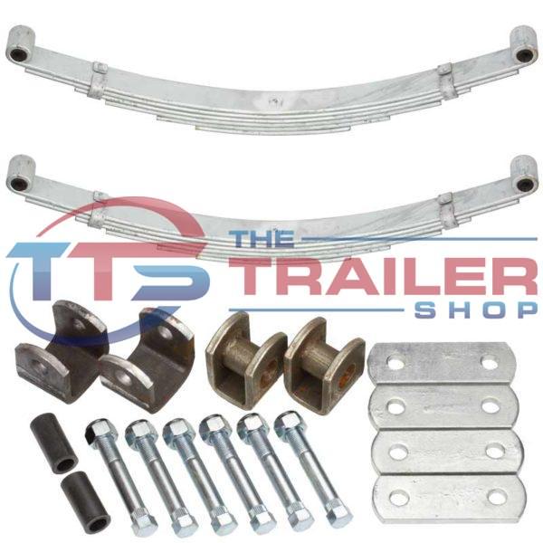AL-KO 6 Leaf Shackle Spring Kit - The Trailer Shop