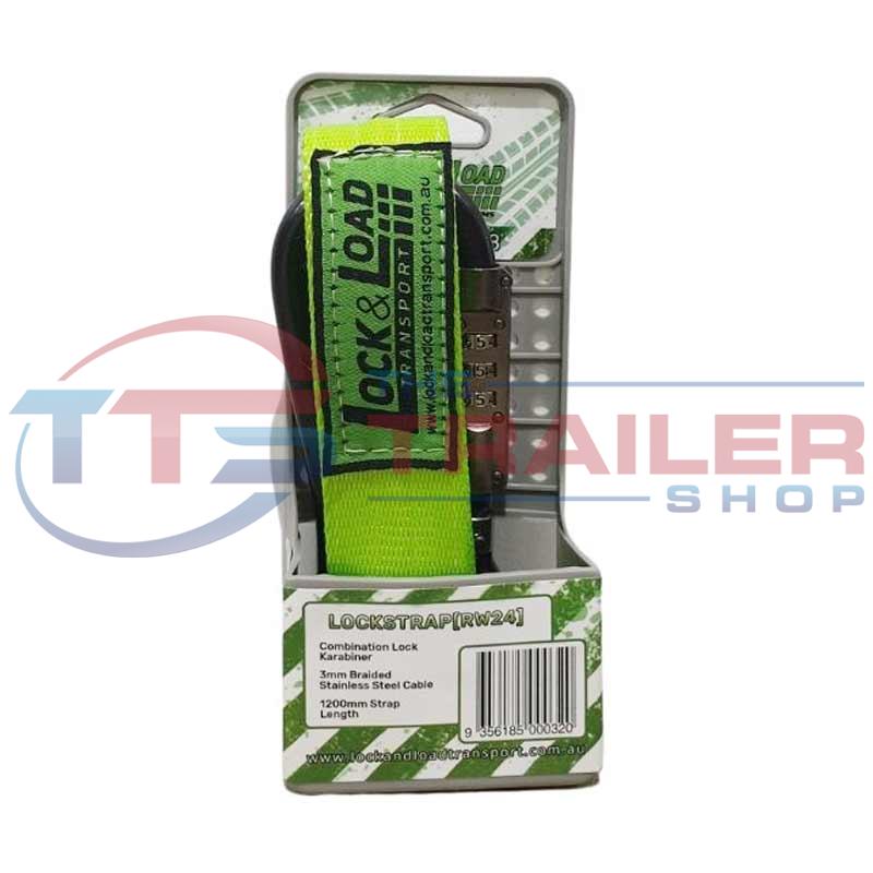 Lock & Load Lockstrap 1200mm- Anti Theft Device - The Trailer Shop