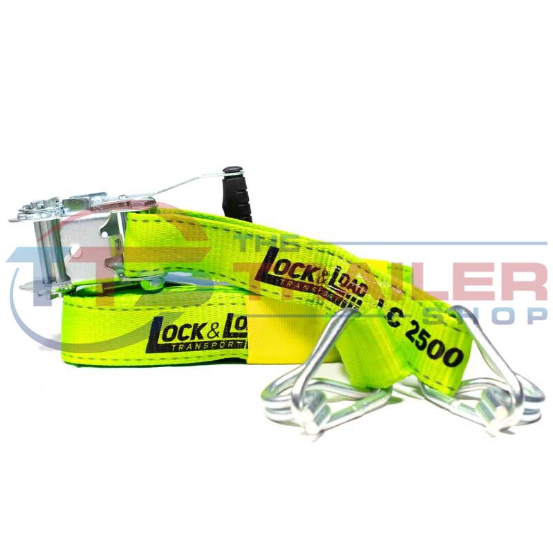 Lock & Load Truck Ratchet Tie Down Strap - The Trailer Shop