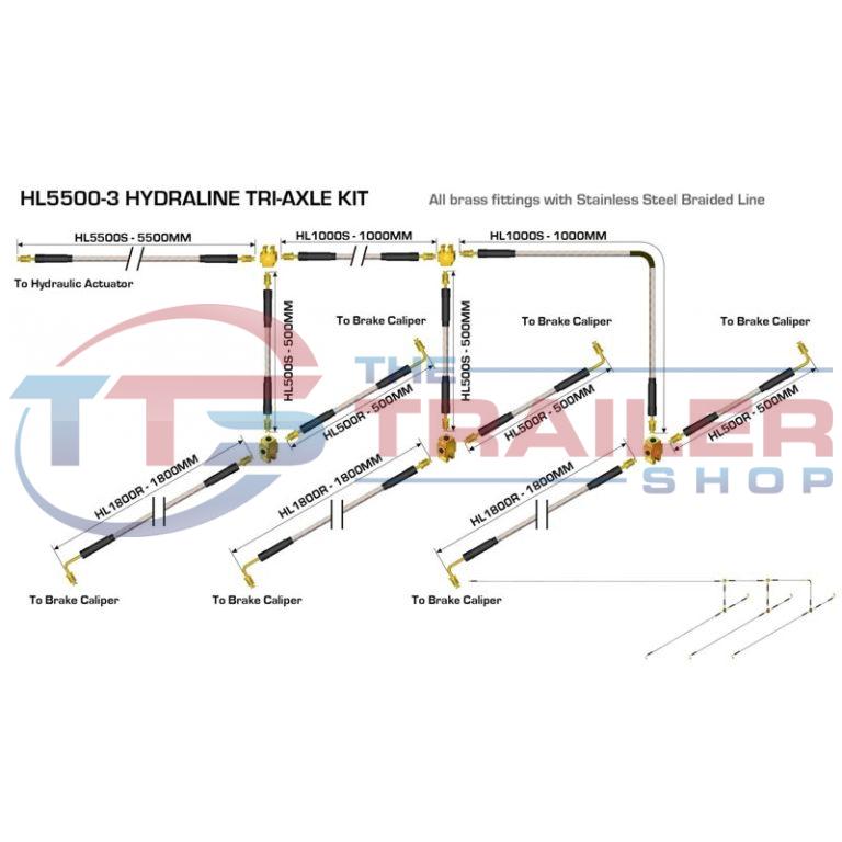 Hydraulic Brake Lines & Fittings Archives - The Trailer Shop