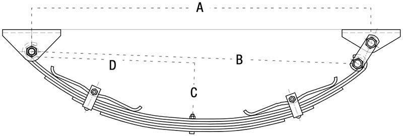 AL-KO 7 Leaf Outback Spring Kit - The Trailer Shop