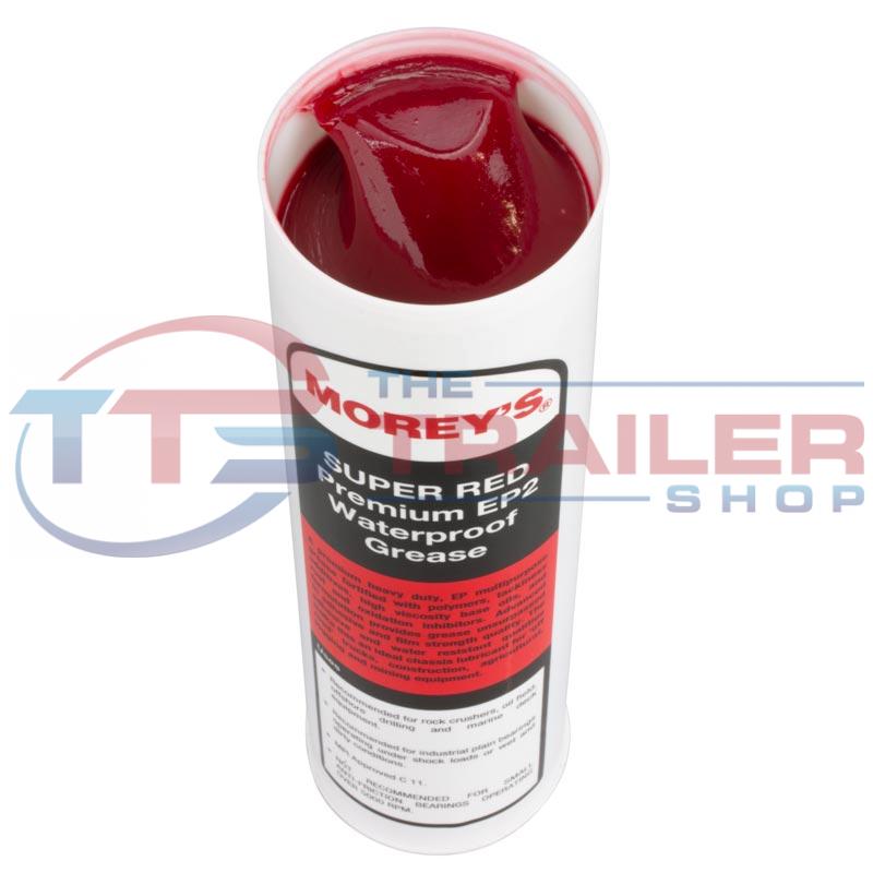 Morey's Super Red Waterproof Grease Cartridge 450g - The Trailer Shop