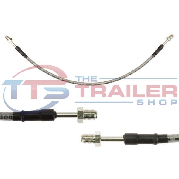 Hydraline 1000mm Hydraulic Brake Hose - Straight Ends - The Trailer Shop
