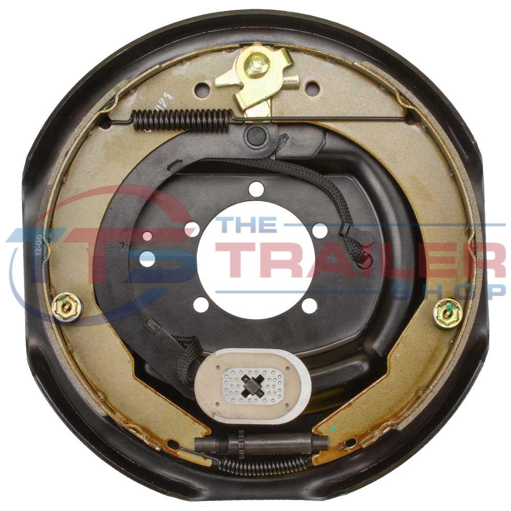 12" Electric Backing Plate Left - Dexter Style - The Trailer Shop