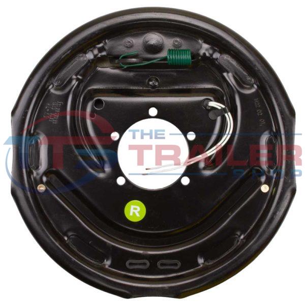 AL-KO 12" Electric Backing Plate Right With Park Brake - The Trailer Shop