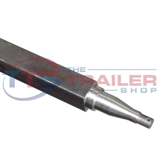 Axle 45mm Square SL Bearing Turned - The Trailer Shop