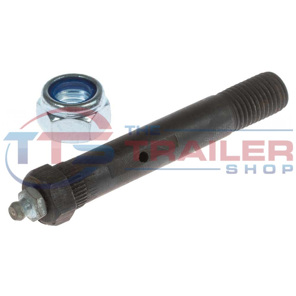 Shackle Bolt M16 x 100mm Knurled Greasable - The Trailer Shop