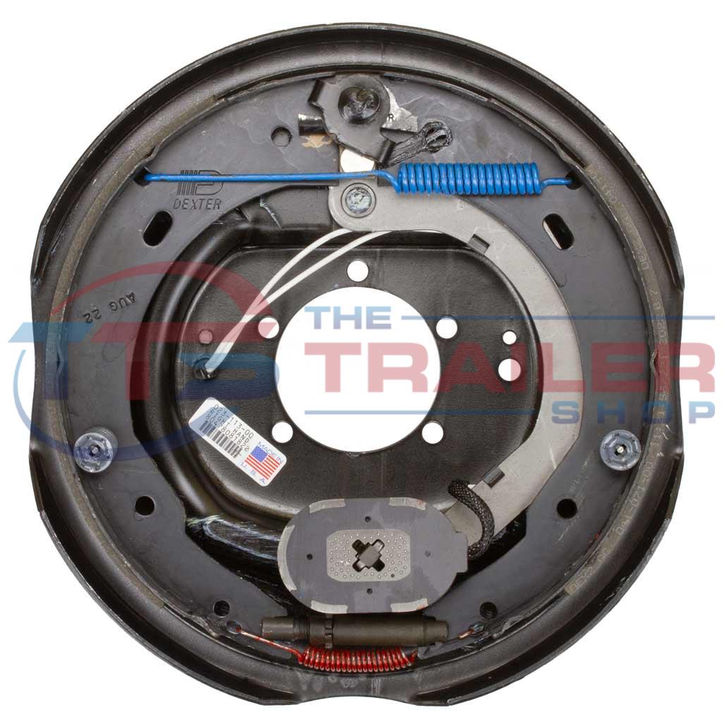 12" Electric Backing Plate Right - Genuine Dexter - The Trailer Shop