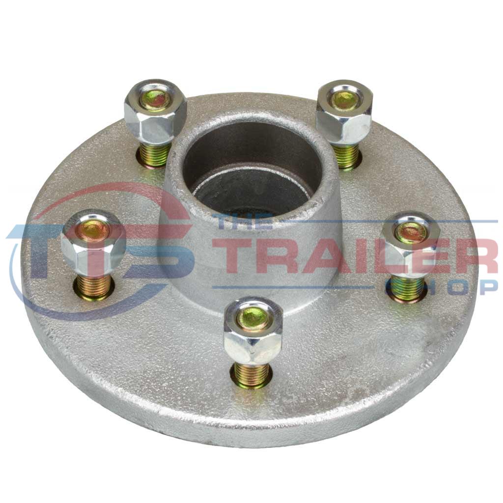 5 Stud HT Hub (5 x 108 PCD) - Studs & Nuts Only Galvanised - The ...