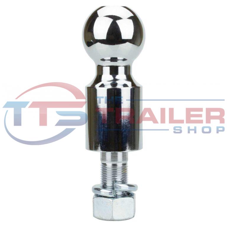50mm Towball 3.5t - 7/8" Shank - 50mm High Rise - The Trailer Shop