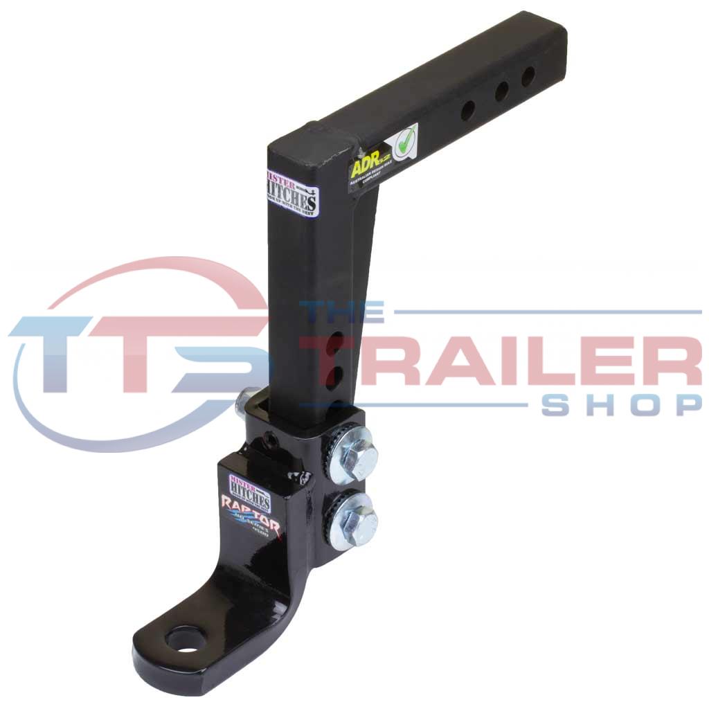 Mister Hitches Raptor 4500Kg Adjustable Ball Mount 370mm Drop 350mm ...