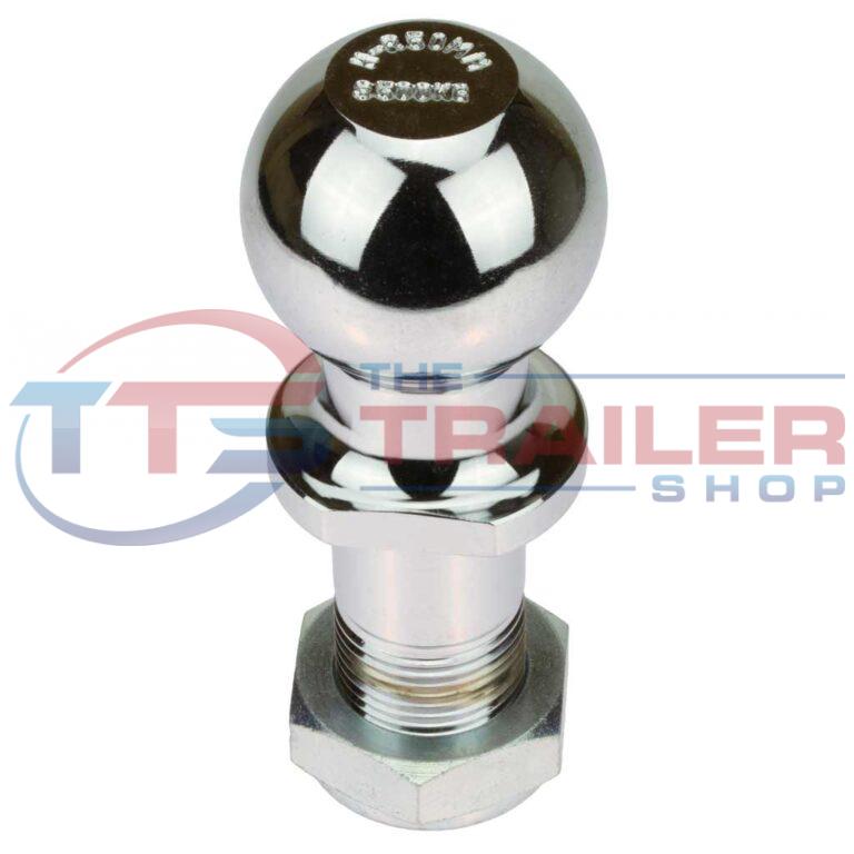 50mm Towball 3.5t - 7/8" Shank - 50mm High Rise - The Trailer Shop