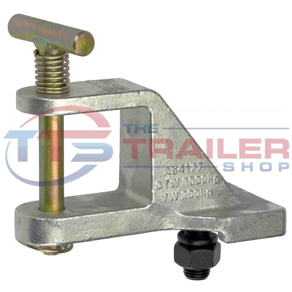 Poly Block Off-Road Coupling Car Adapter / C-Section - The Trailer Shop