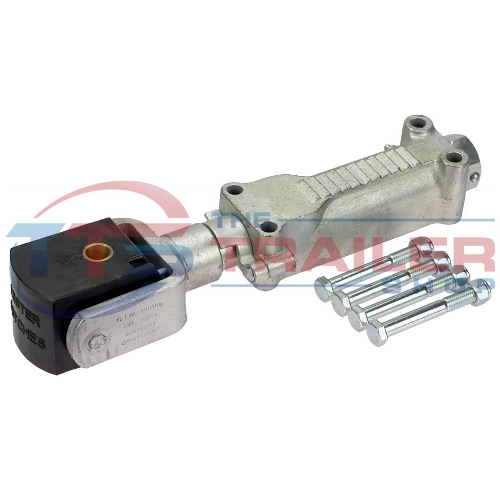 Poly Block Off-Road Coupling Car Adapter / C-Section - The Trailer Shop