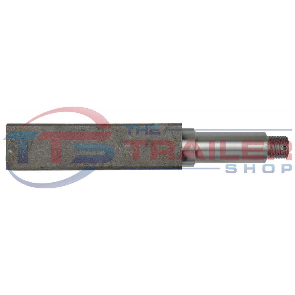 Stub Axle 50mm Square x 300mm Parallel (Ford) Turned - The Trailer Shop