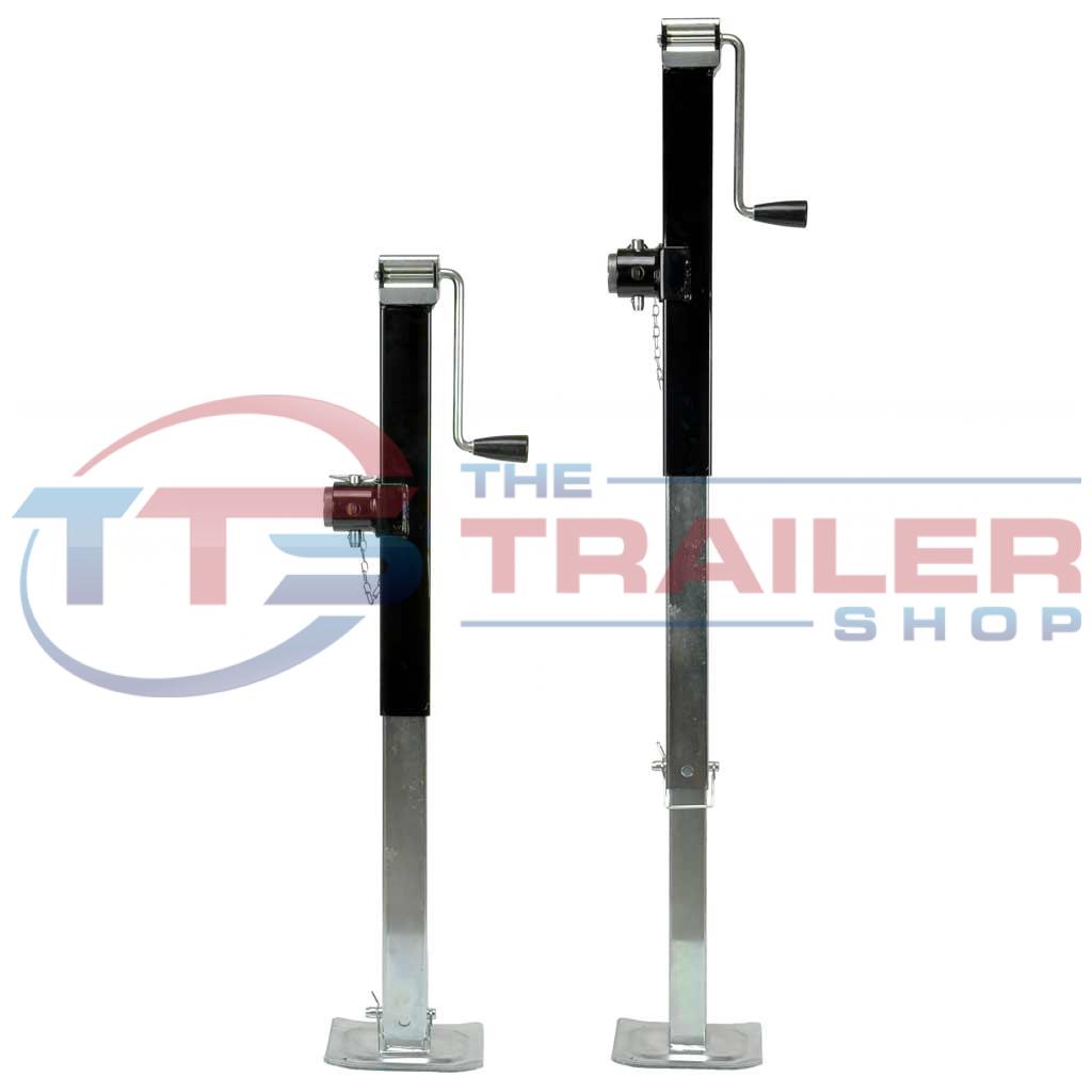 Landing Leg 65mm Square Extendable With Tube Mount 3365Kg Ark - The ...
