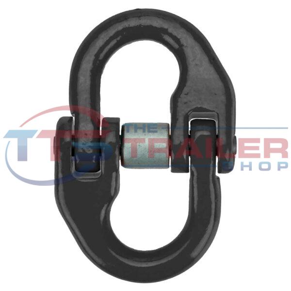 Vehicle Safety Connector G80 with Quicklock 8mm Black - The Trailer Shop