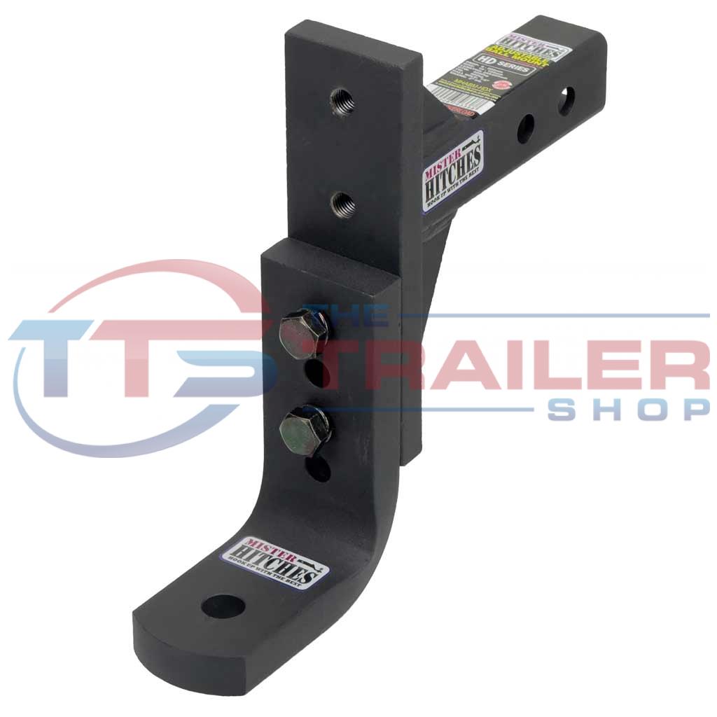 Mister Hitches 4000Kg Adjustable Ball Mount Towbar Tongue - 24 ...