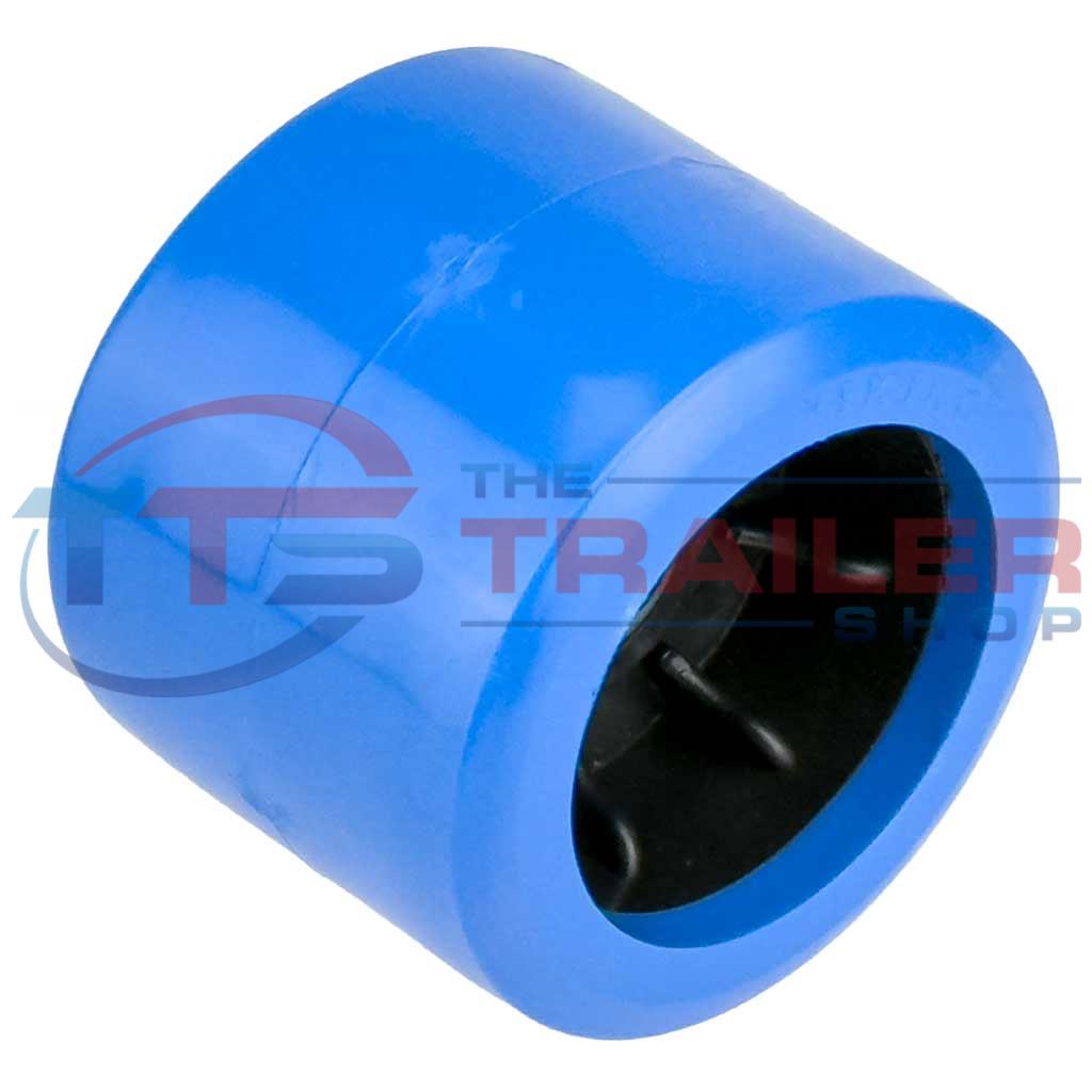 Wobble Roller Smooth Blue 26mm Bore - The Trailer Shop